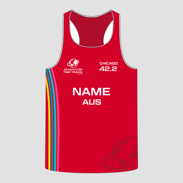 CHICAGO Runner ATT Singlet - Only one included in package for Runners ...